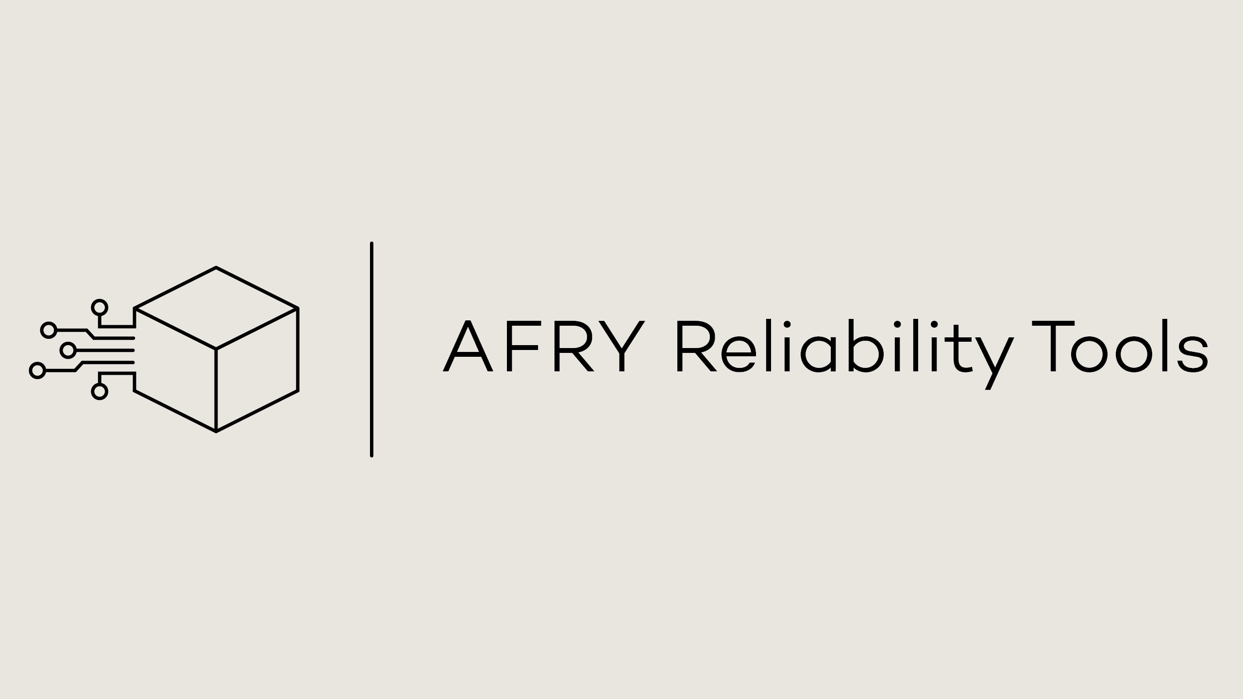 Criti – AFRY Reliability Tools